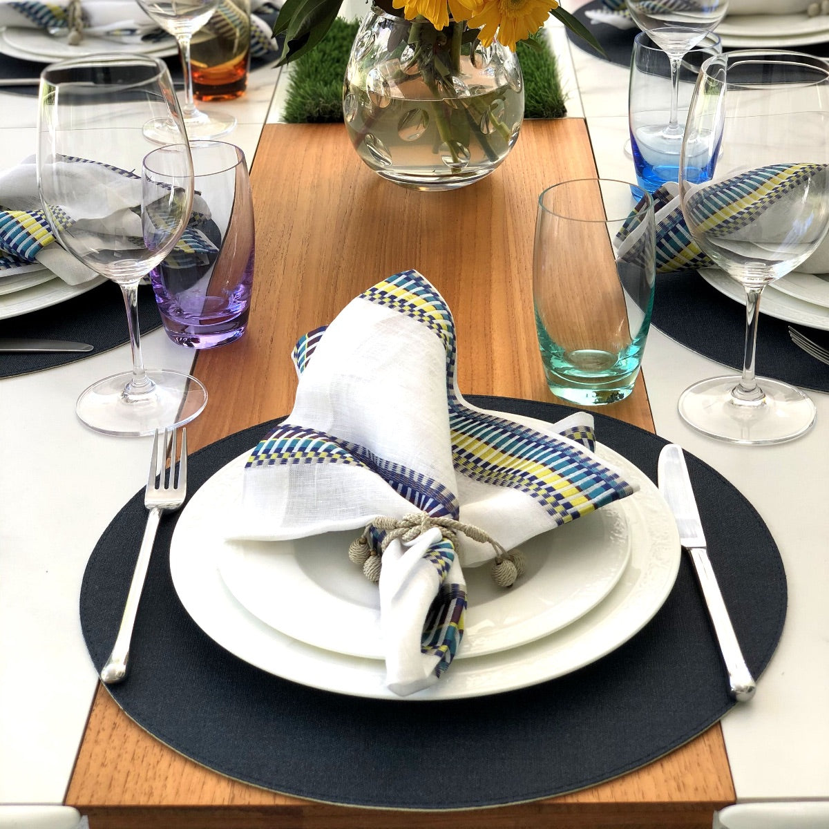 Chic Denim Placemats, S/4 – Mode Living
