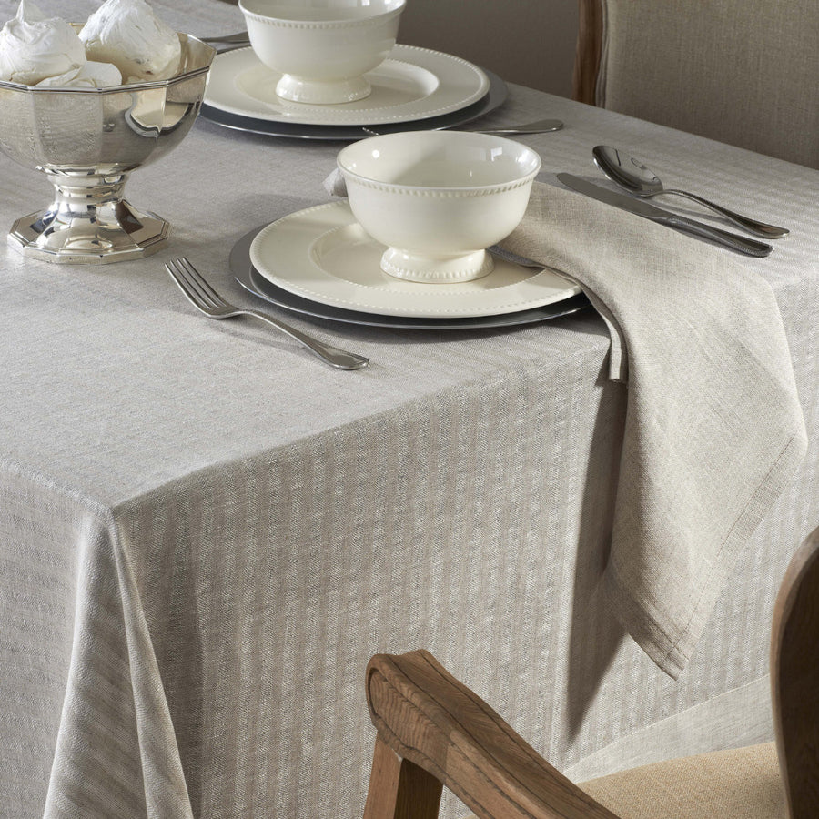 French Country Tablecloth style- luxury linen for table - Greenwich ...